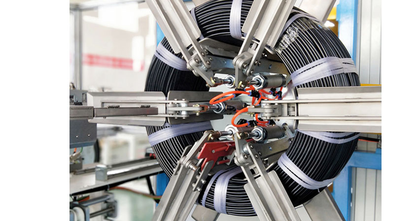 automatic coiler, automatic pipe winder, automatic coiling machine ...