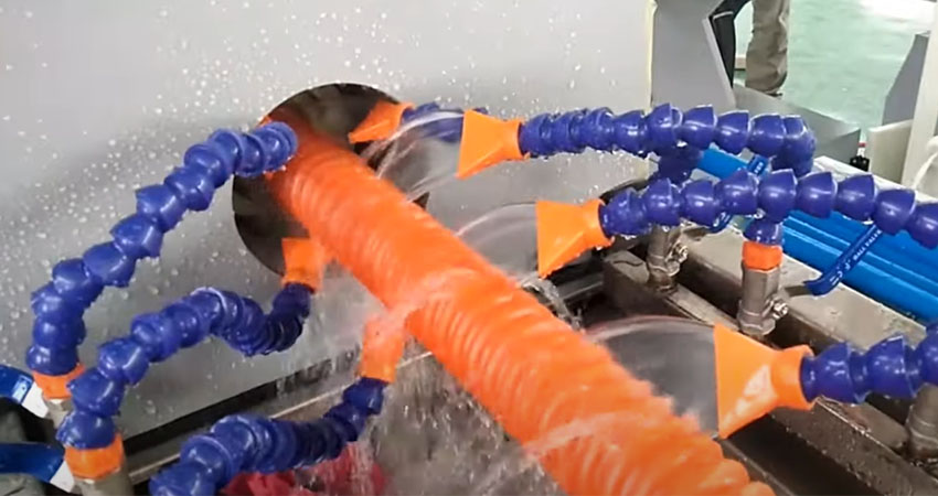 COD cable protection pipe making machine