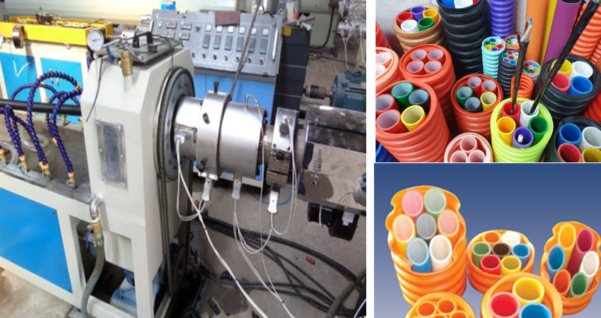 COD cable protection pipe making machine